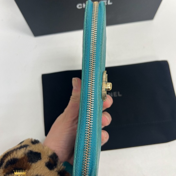 CHANEL | Bags | Chanel Zip Around Long Wallet | Poshmark
